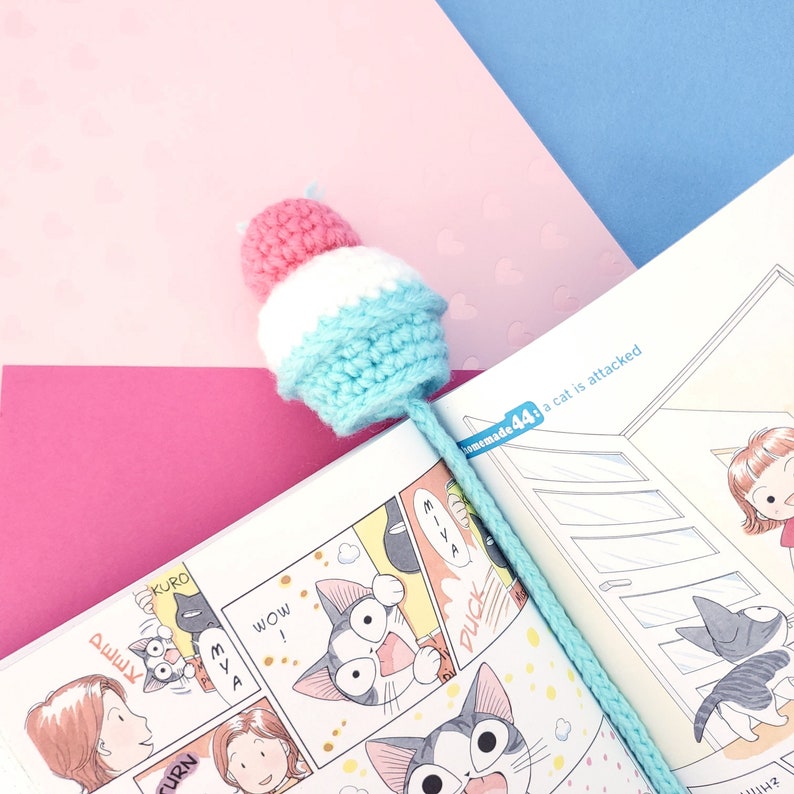 Handmade Cupcake Bookmark - Etsy