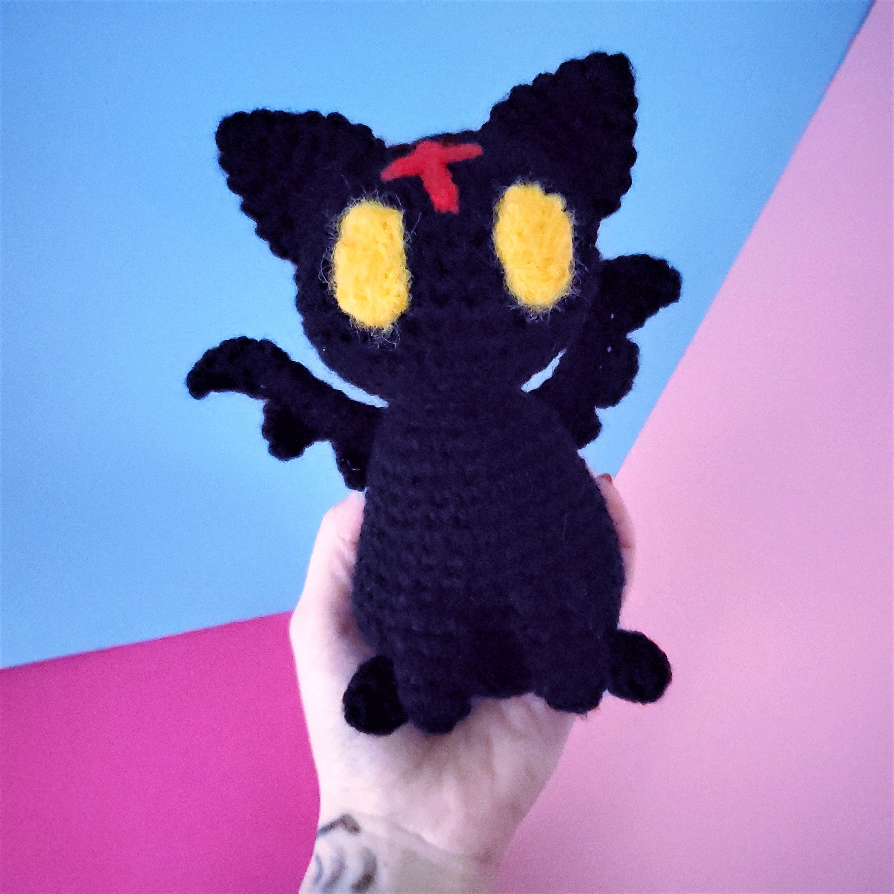 Handmade Konosuba Chomusuke Cat Amigurumi Plush - Etsy