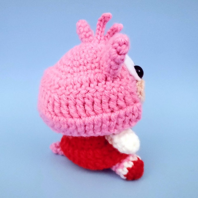 Handmade Sonic the Hedgehog Amy Rose Amigurumi Plush - Etsy