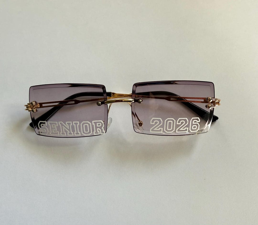 Personalized Senior 2026 Sunglasses | Graduation Keepsake - Etsy