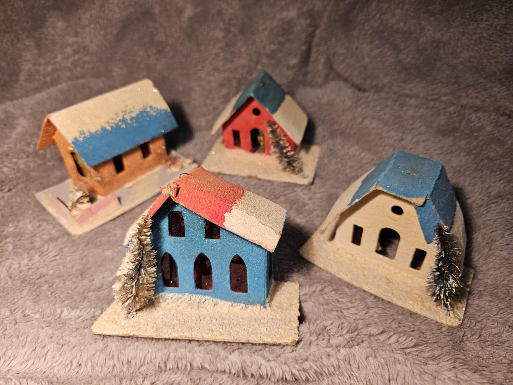 Vintage Putz Village House - Etsy