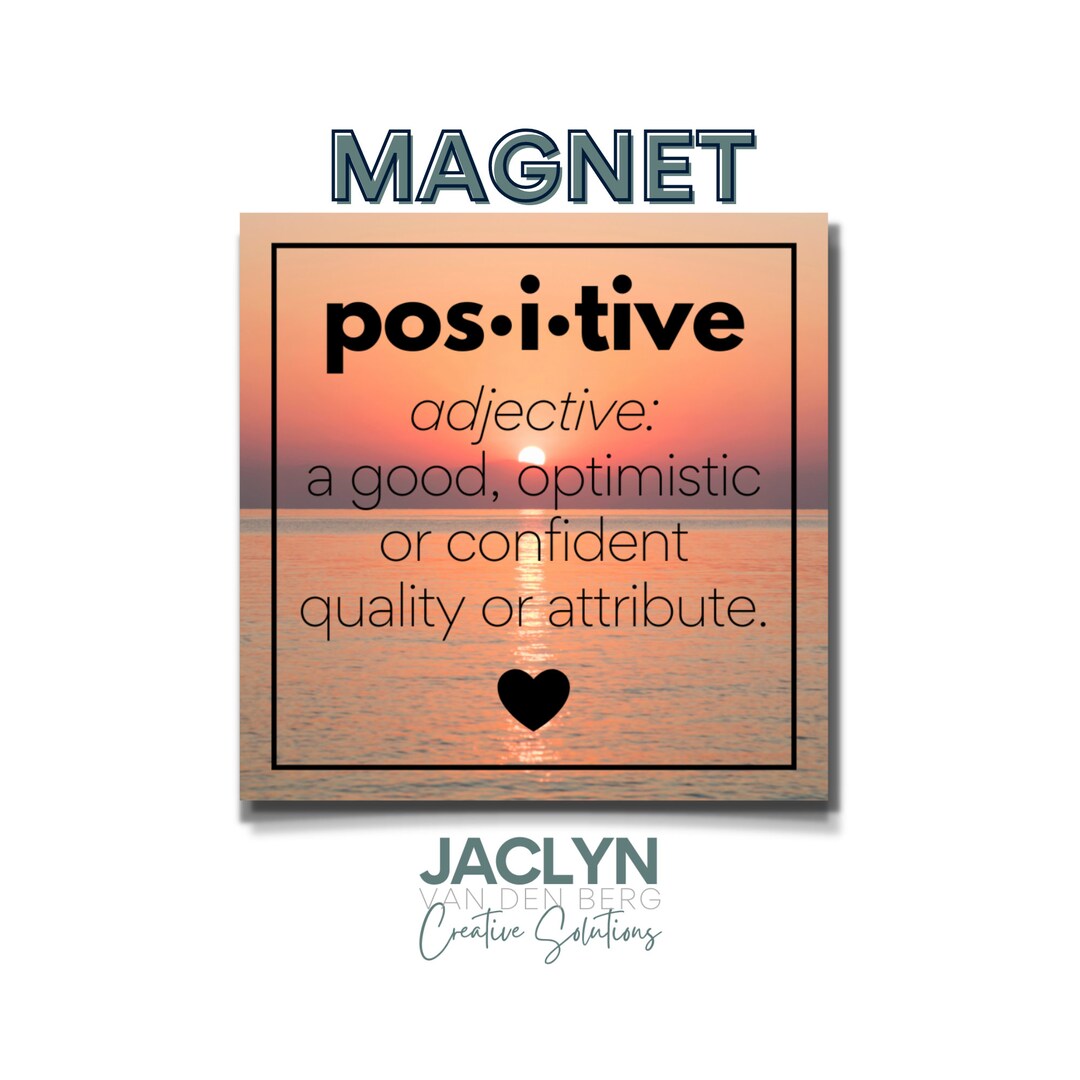 Positive Magnet, Motivational Magnet, Magnets, Magnets Fridge, Fridge ...