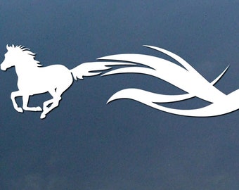 Profile Horse Vinyl Decal Car Window Sticker Design for - Etsy