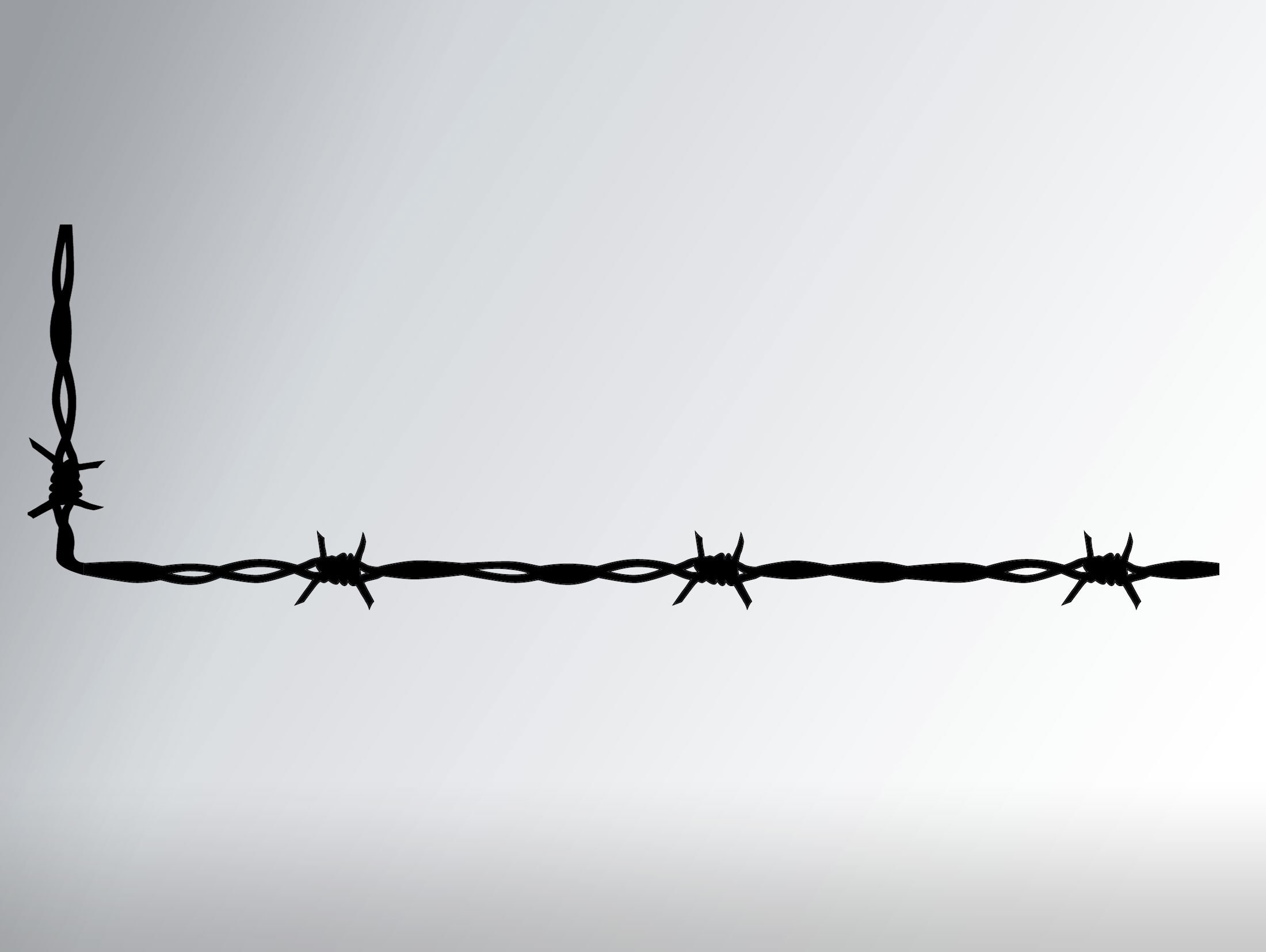 Barbed Wire Vinyl Decal Car Window Sticker Design for Truck - Etsy