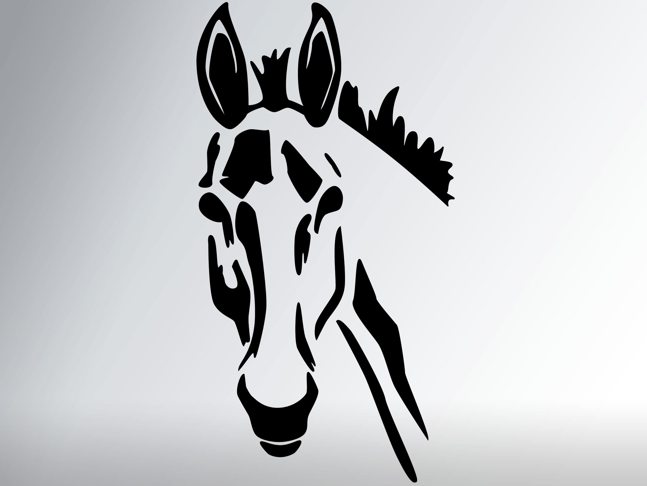 Mule Vinyl Decal, Car Window Sticker, Design for Truck or Trailer - Etsy