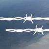 Barbed Wire, Barb, Spike, Fence, Decal, Car Decal, Laptop Decal, Yeti ...
