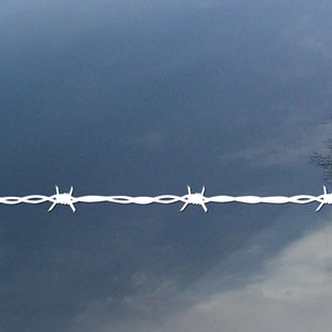 Barbed Wire Vinyl Decal, Car Window Sticker, Design for Truck or ...