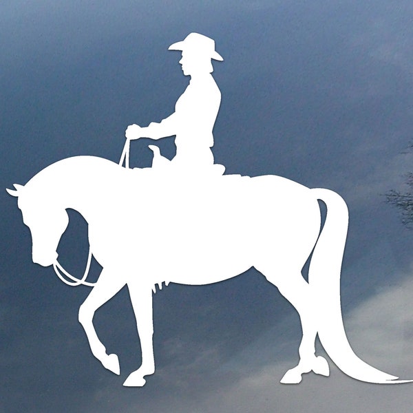 Horse Rider Decal - Etsy
