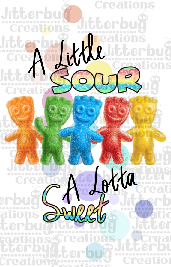 Sour Patch Kids PNG Instant Download | Etsy