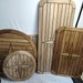 Teak Boat Table Tops W/ Compass Rose Inlay - Very Nice! 2 Styles, 5 ...