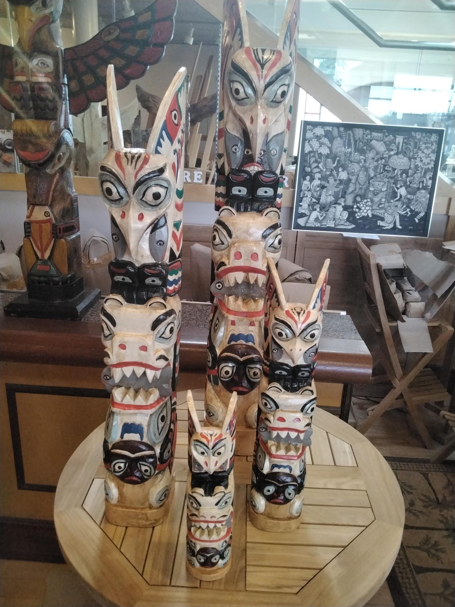 Totems - Hand-carved! 4 Sizes! - Etsy