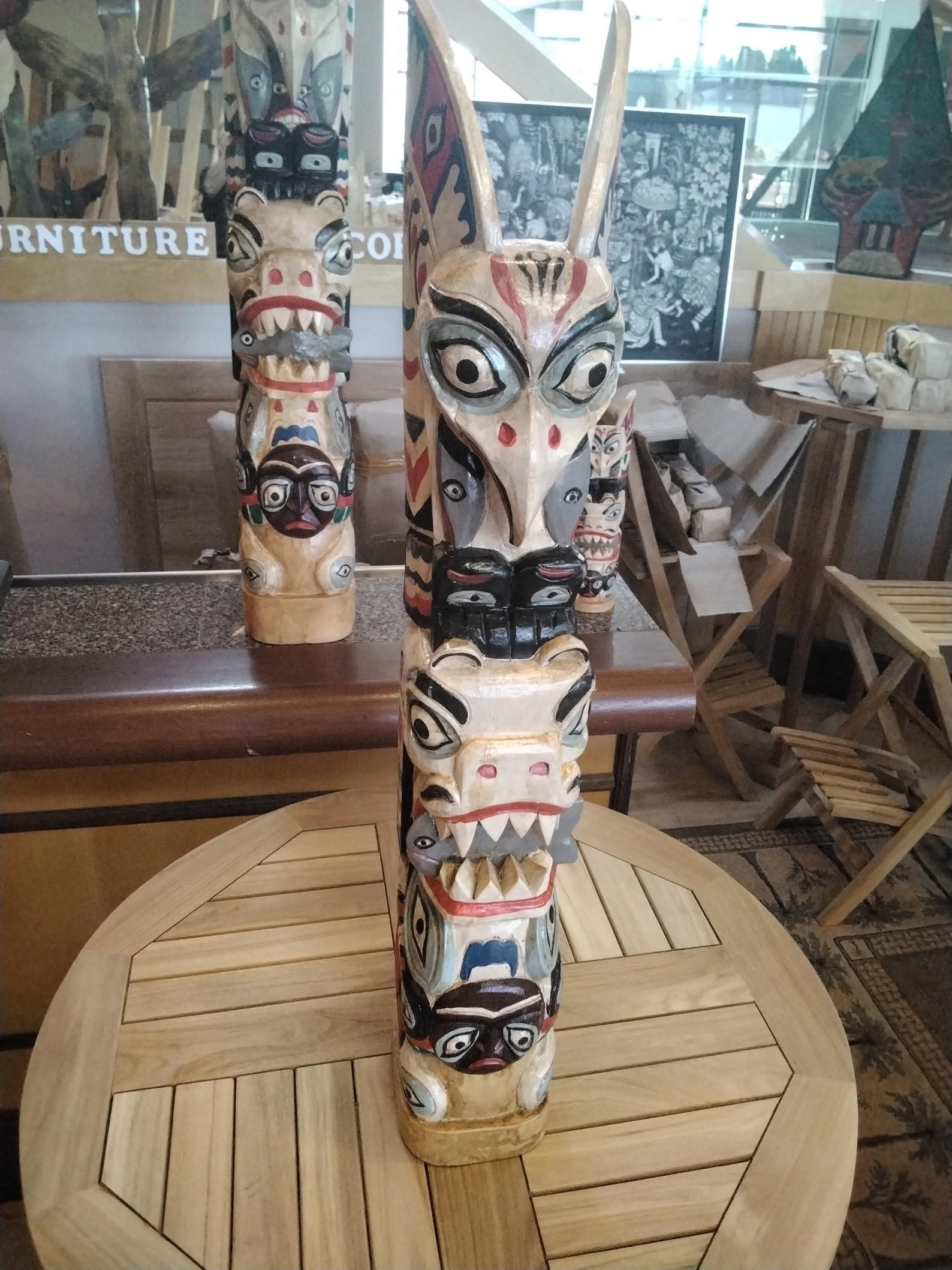 Totems - Hand-carved! 4 Sizes! - Etsy