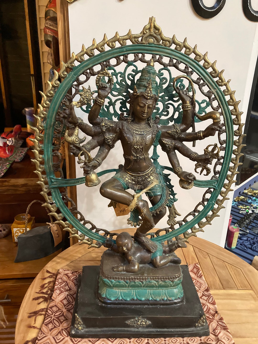 Bronze Cast shiva Statue Stunning - Etsy