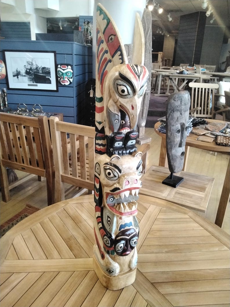 Totems - Hand-carved! 4 Sizes! - Etsy