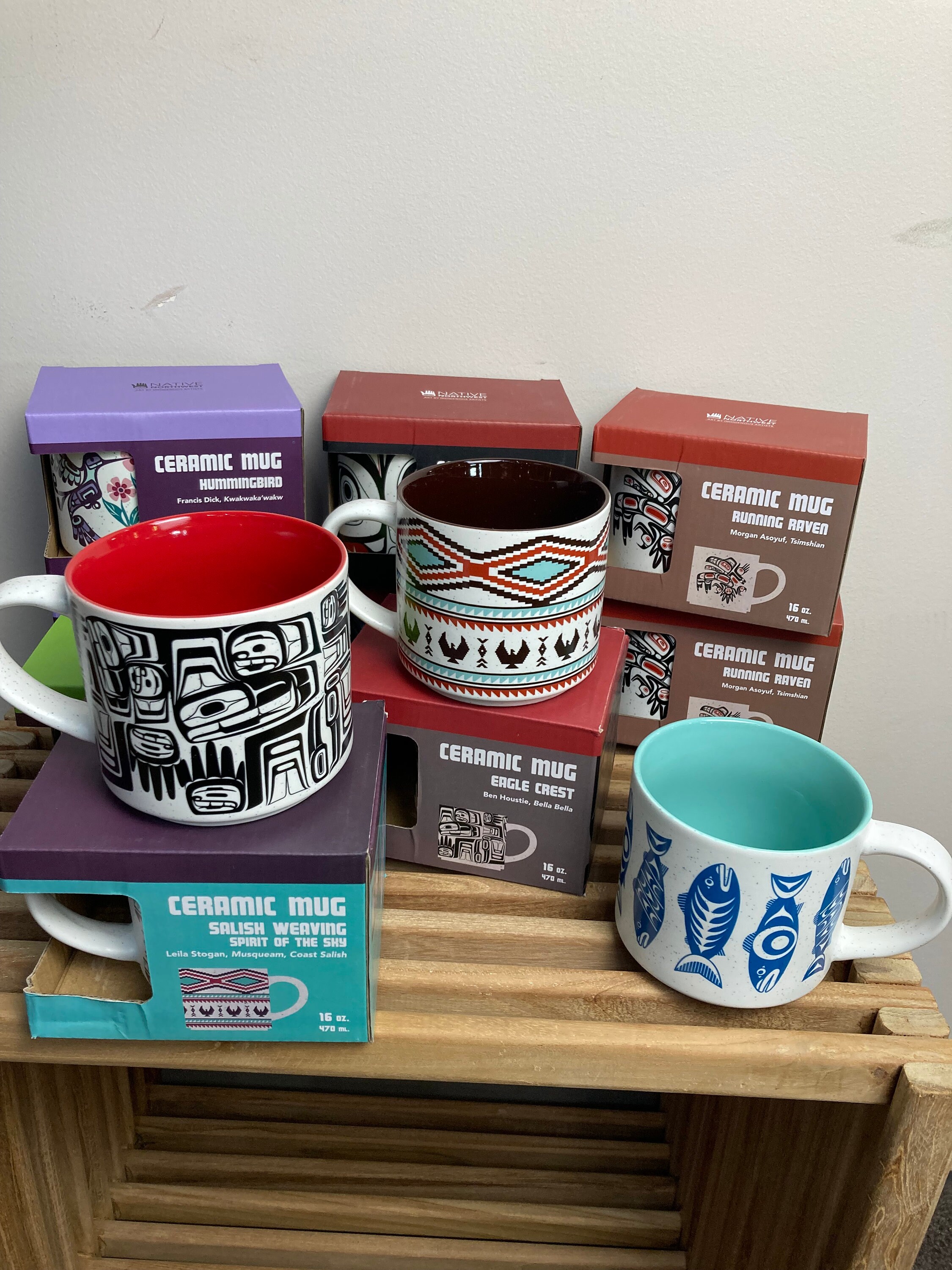 Native NW Ceramic Mugs, 16 Oz. Different Styles to Choose From! - Etsy