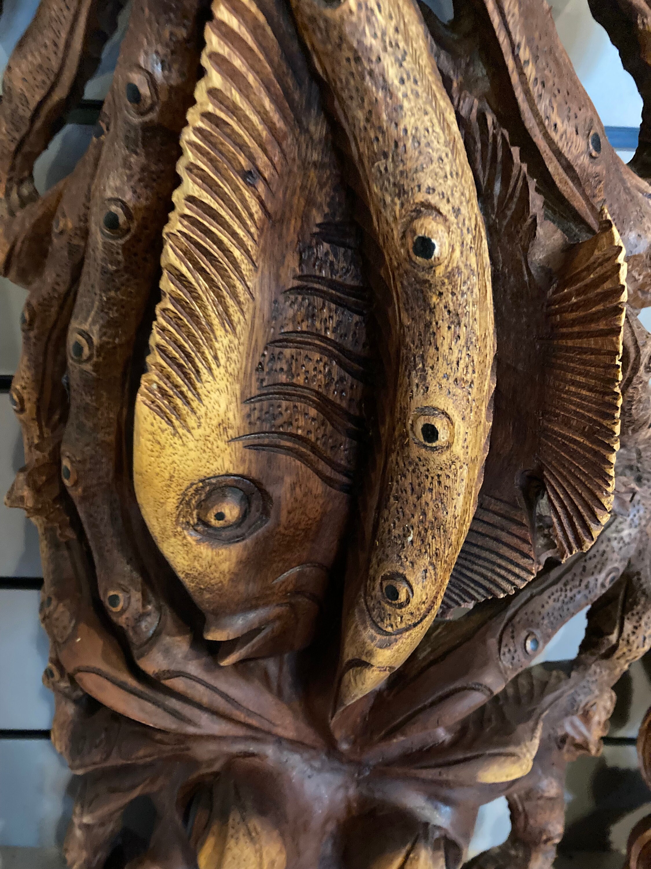 Hand-carved octopus Sea Scape Must See - Etsy