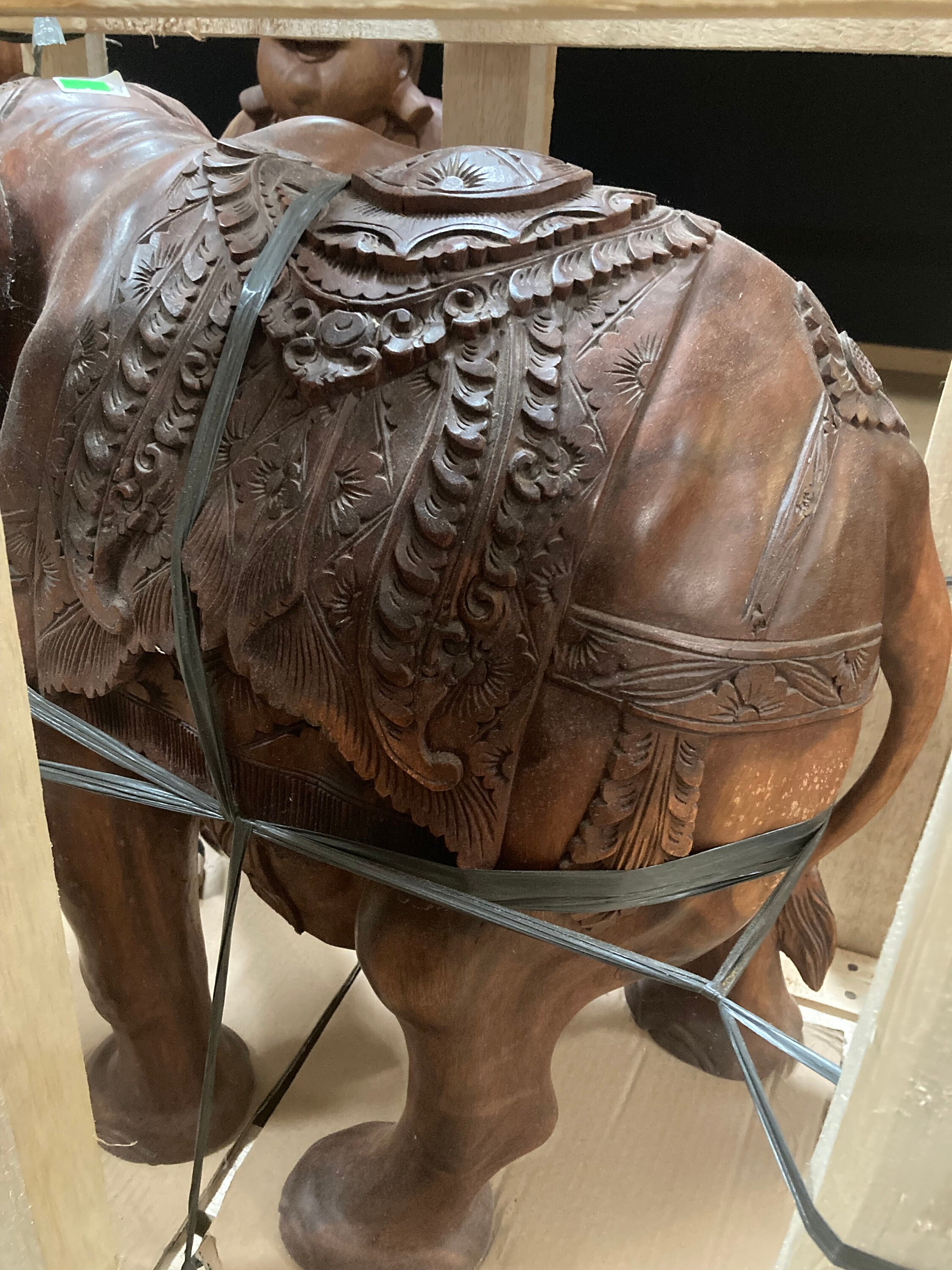Happy Elephant Wood Carving...various Sizes - Etsy