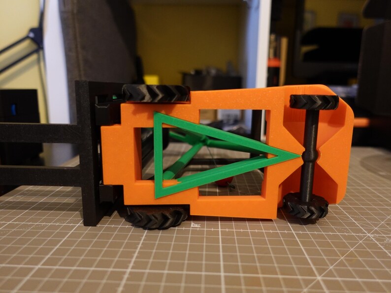 Forklift Model With Adjustable Visual Stability Pyramid - Etsy
