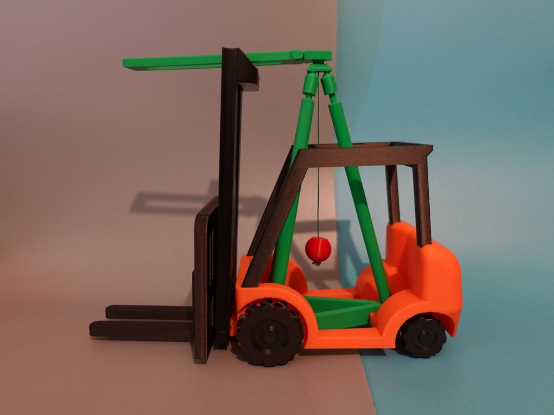 Forklift Model With Adjustable Visual Stability Pyramid - Etsy