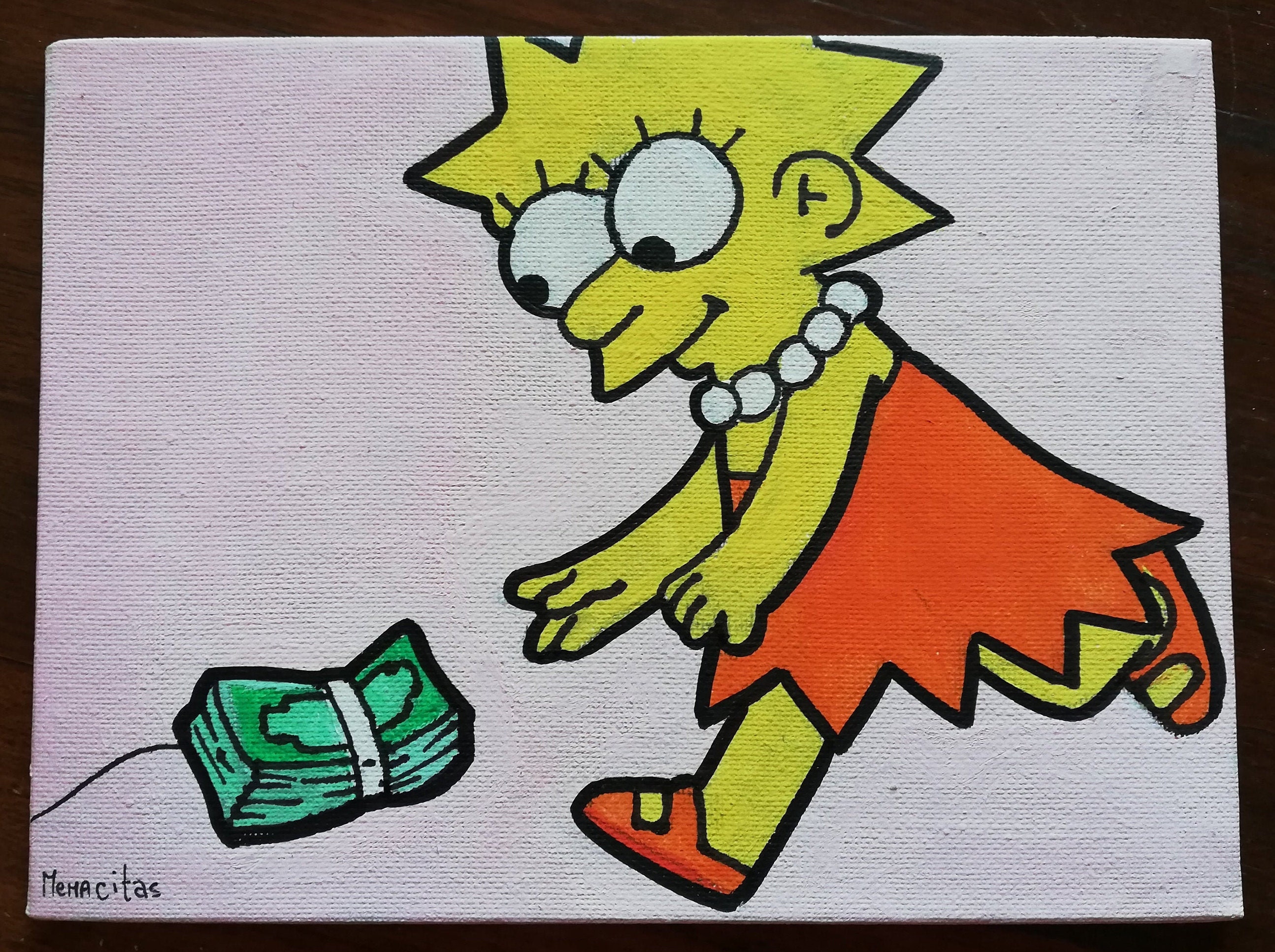 Lisa Chasing Money - Etsy