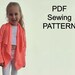 Girls Jacket PDF Pattern, Sewing Patterns for Girls, PDF Pattern for ...