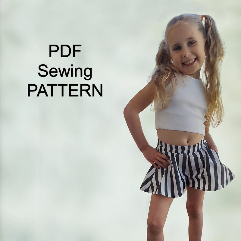 Girl Shorts Pattern - Etsy