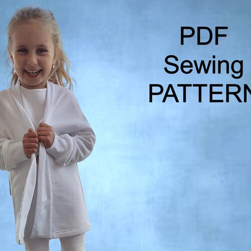 Cardigan PDF Pattern PDF Pattern for Girls Pdf Patterns - Etsy