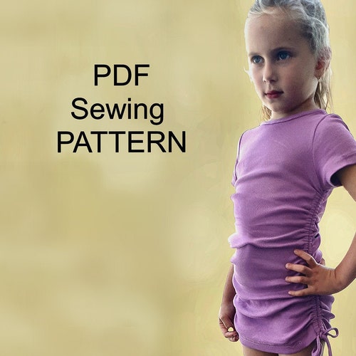 Girls Smart Dress PDF Sewing Pattern PDF Pattern for Girls - Etsy