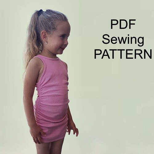 Girls Smart Dress PDF Sewing Pattern PDF Pattern for Girls - Etsy
