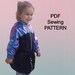Windbreaker - PDF Sewing Pattern, PDF Pattern for Parka, PDF Pattern ...