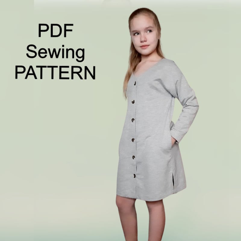 Girls Pdf Sewing - Etsy