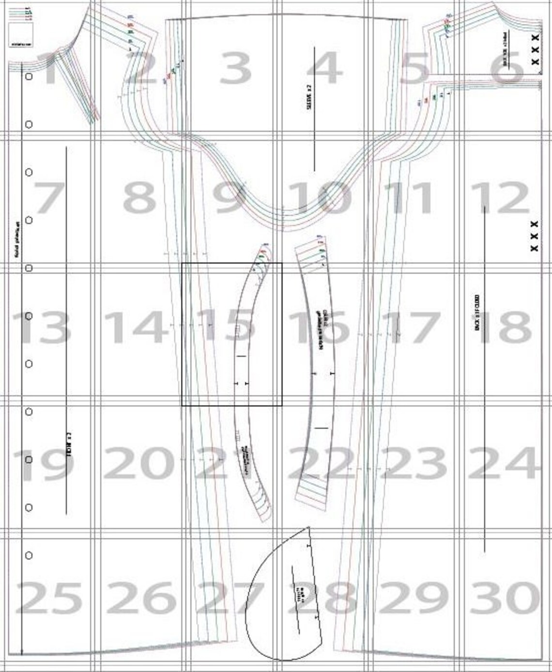 PDF Pattern Long Shirt Dress PDF Pattern Plus Size Women - Etsy Australia