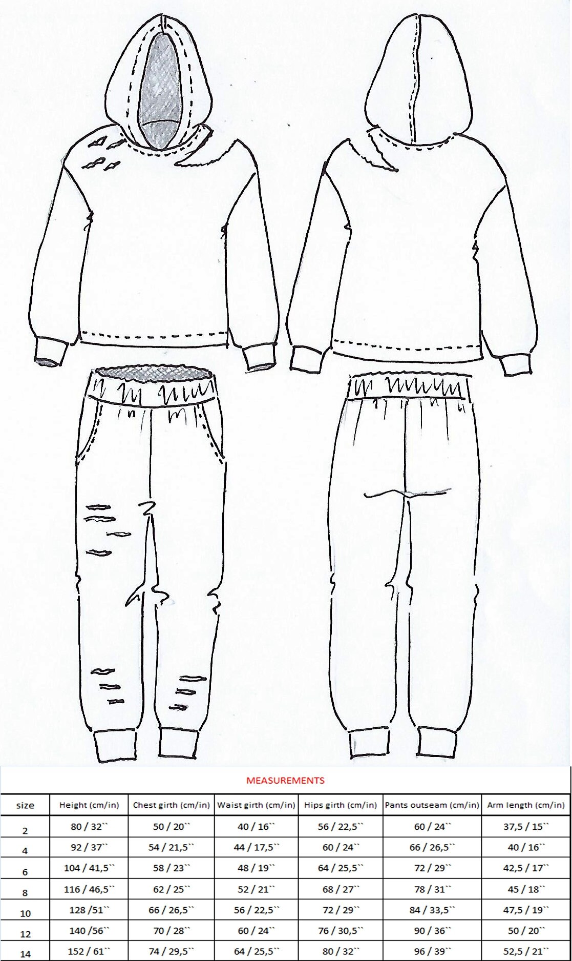 Girls Suit Sewing Pattern PDF Pattern for Girls Pdf | Etsy