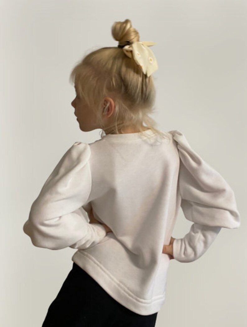 Long Sleeve Top PDF Pattern Girls Blouse Pattern PDF Pattern - Etsy