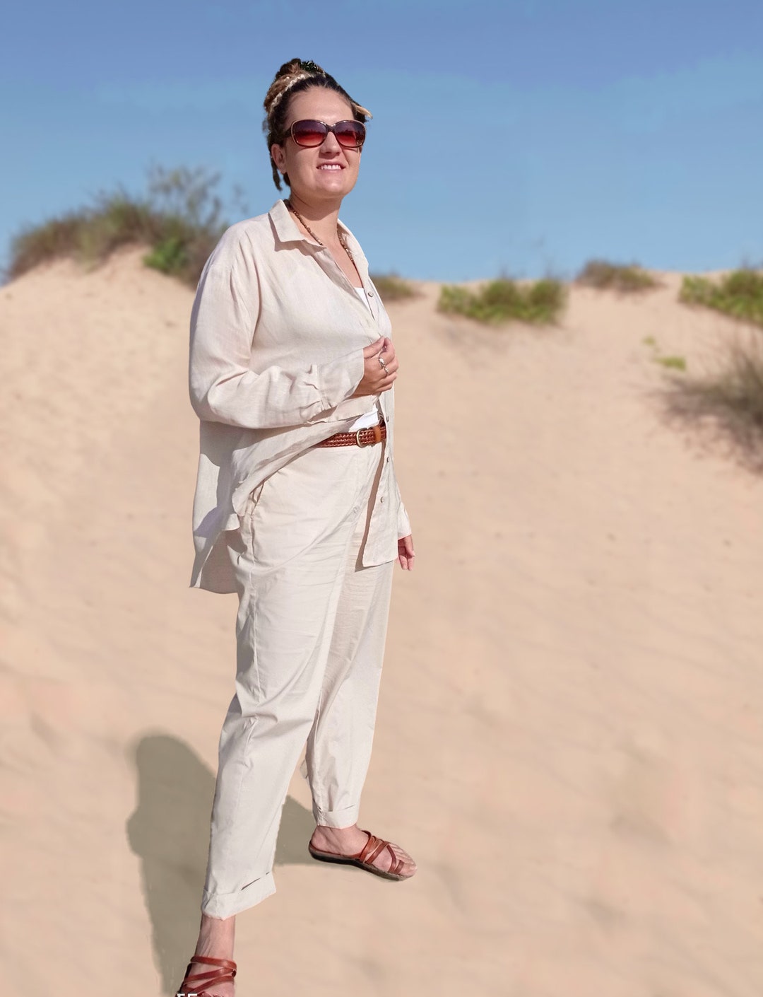 PDF Pattern of Women's Oversized Shirt, PDF Pattern Plus Size Women ...