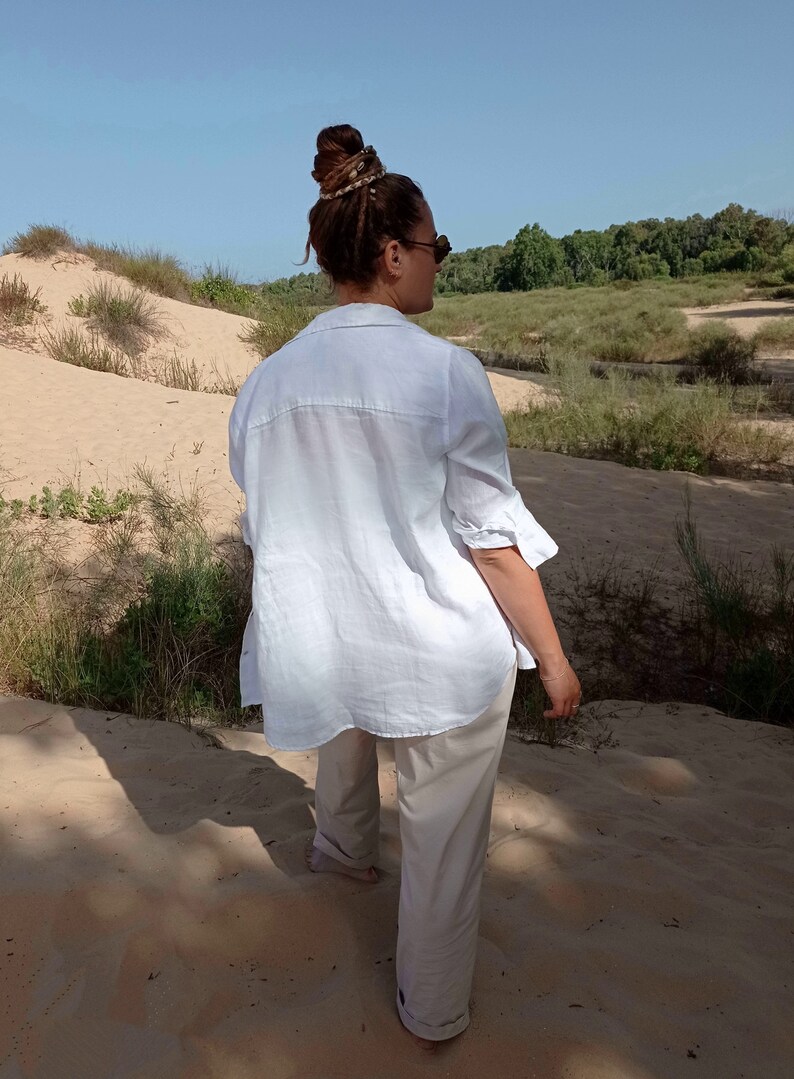 PDF Pattern of Women's Oversized Shirt, PDF Pattern Plus Size Women ...