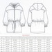 Windbreaker - PDF Sewing Pattern, PDF Pattern for Parka, PDF Pattern ...