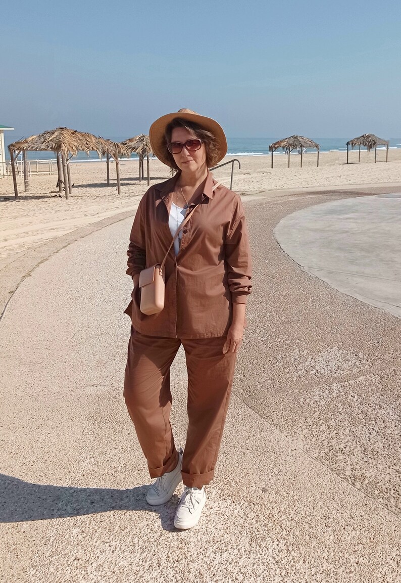 PDF Pattern of Women's Oversized Shirt, PDF Pattern Plus Size Women ...