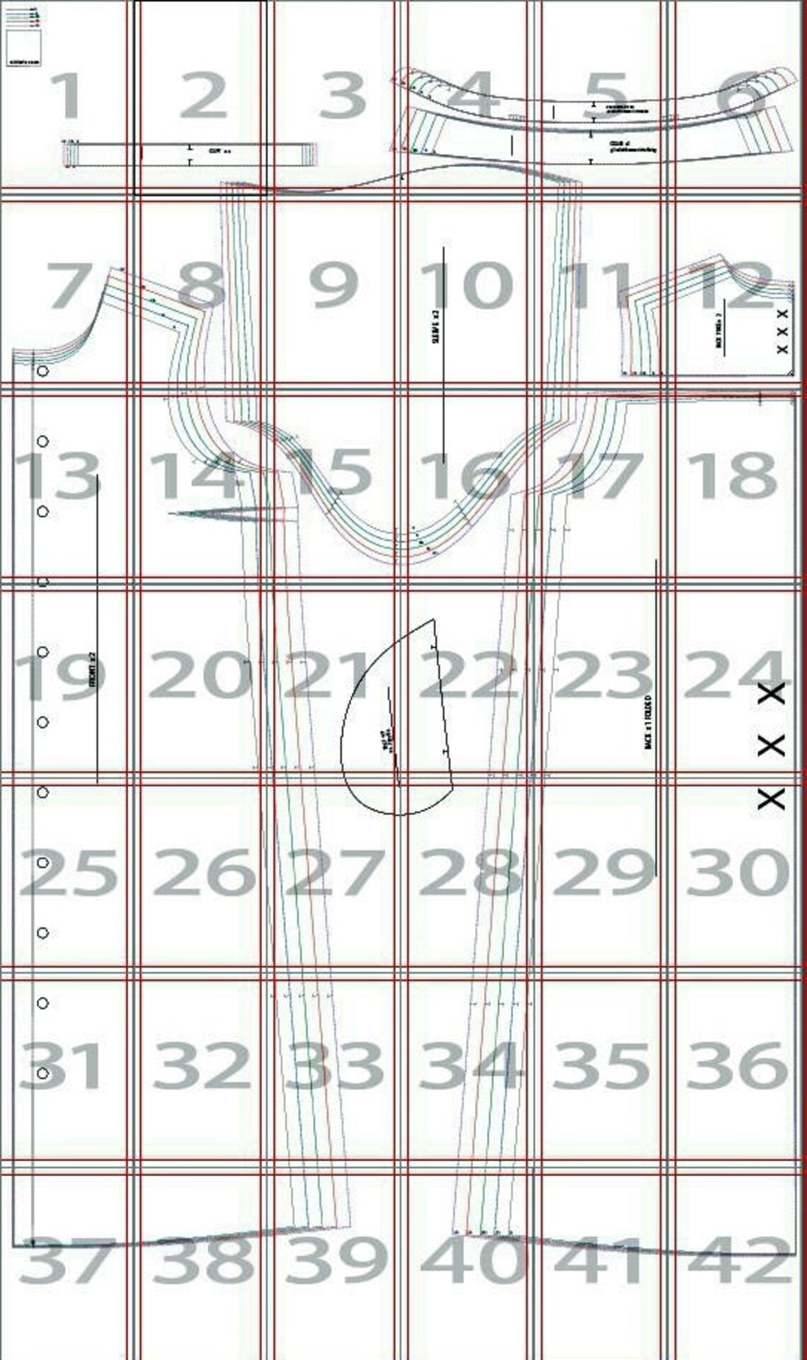 PDF Pattern Long Shirt Dress PDF Pattern Plus Size Women - Etsy