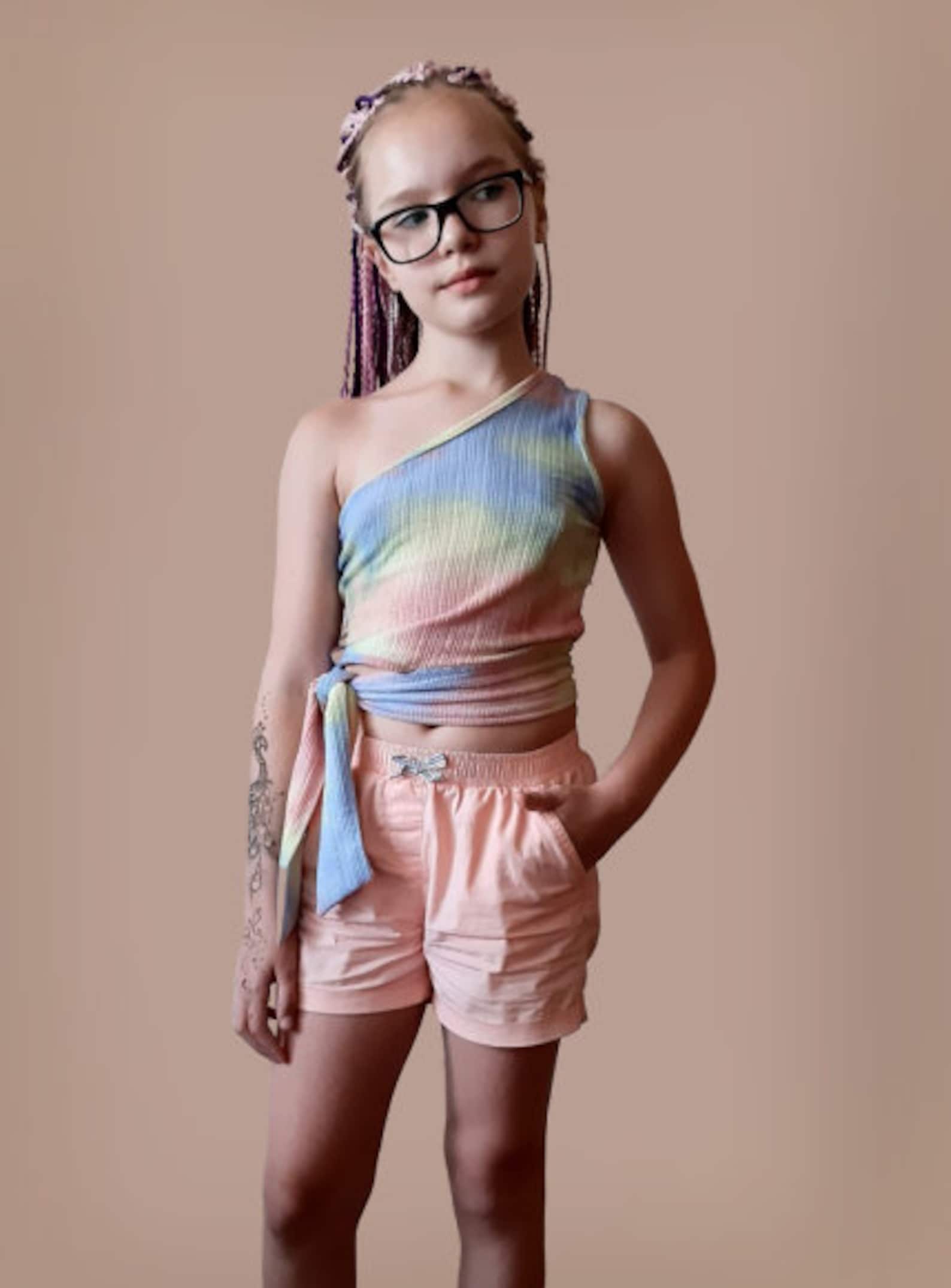 Girls Sleeveless Top PDF Pattern Diy Clothing Instant | Etsy