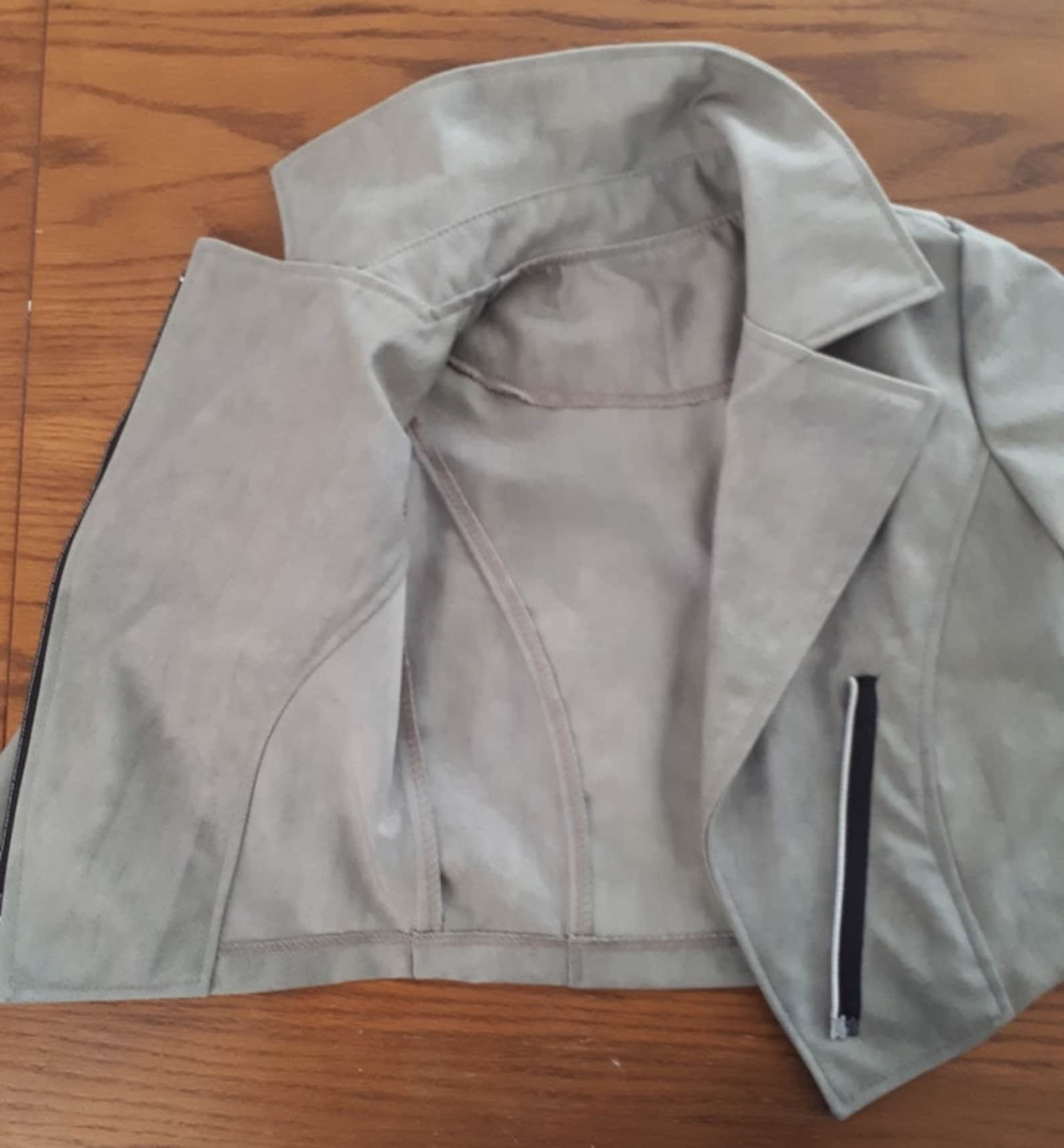 Girls Leather Biker Jacket PDF Pattern Sewing Patterns for - Etsy