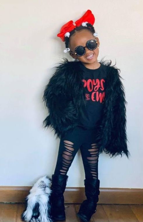 Faux Fur Jacket - PDF Sewing Pattern, PDF Pattern for Girls, Pdf ...