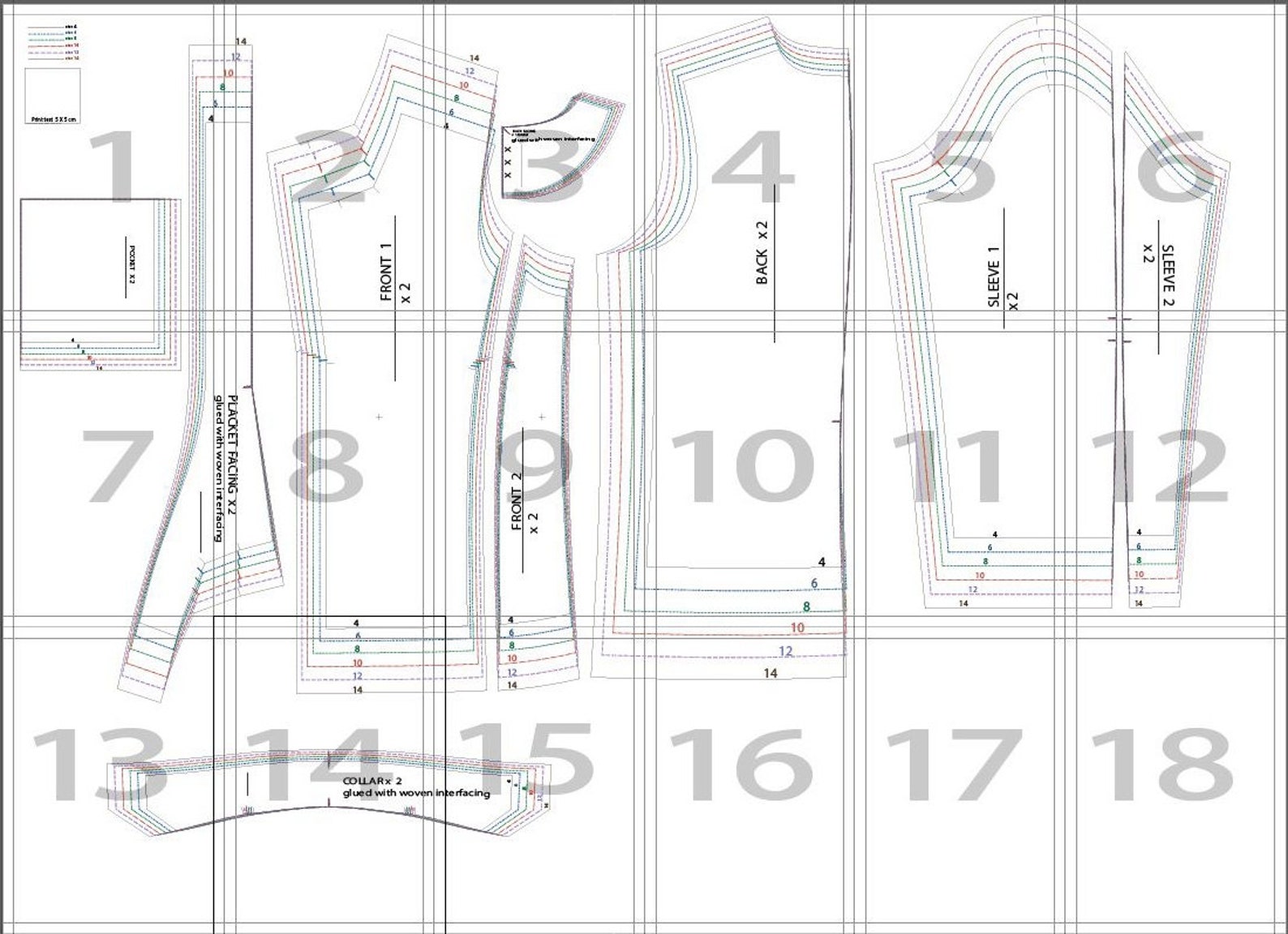 Girls Jacket PDF Pattern Sewing Patterns for Girls PDF - Etsy