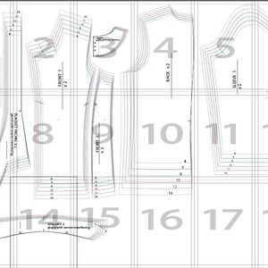 Girls Jacket - PDF Pattern, Sewing Patterns for Girls, PDF Pattern for ...