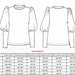 Long Sleeve Top PDF Pattern, Girls Blouse Pattern, PDF Pattern for ...