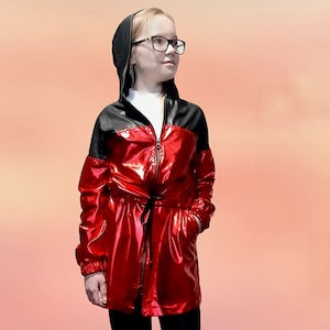 Windbreaker - PDF Sewing Pattern, PDF Pattern for Parka, PDF Pattern ...