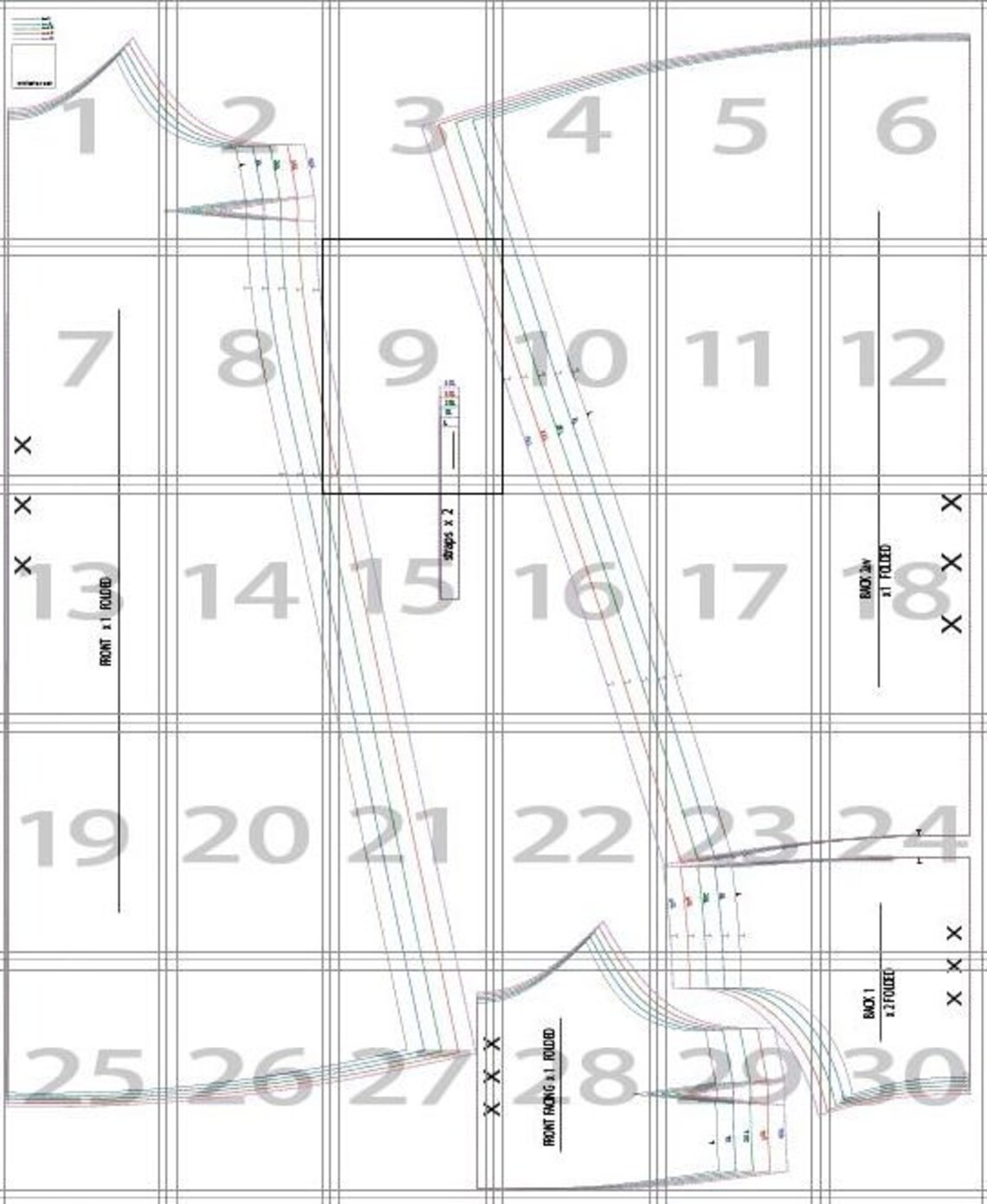 PDF Pattern of Slip Dress PDF Pattern Big Sizes Pdf Patterns - Etsy