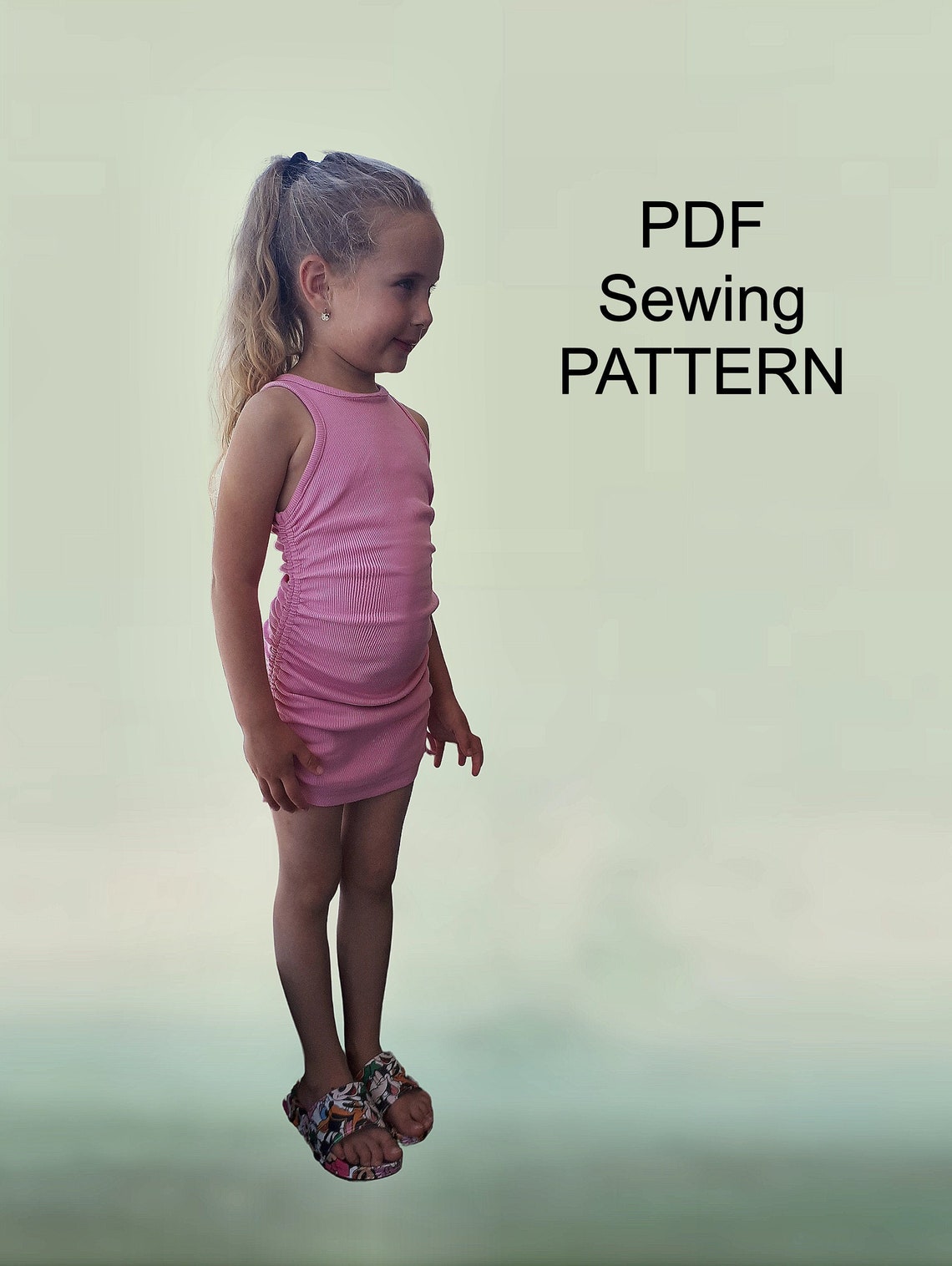 Girls Smart Dress PDF Sewing Pattern PDF Pattern for Girls | Etsy