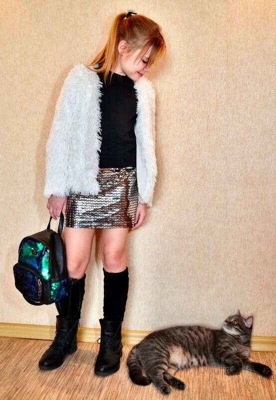 Faux Fur Jacket - PDF Sewing Pattern, PDF Pattern for Girls, Pdf ...