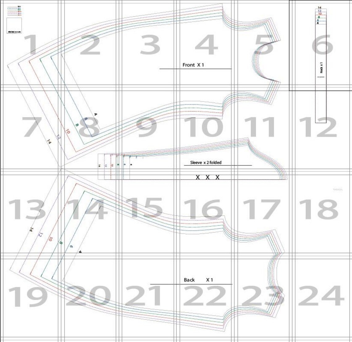 Girls Smart Dress PDF Sewing Pattern, PDF Pattern for Girls, Pdf ...